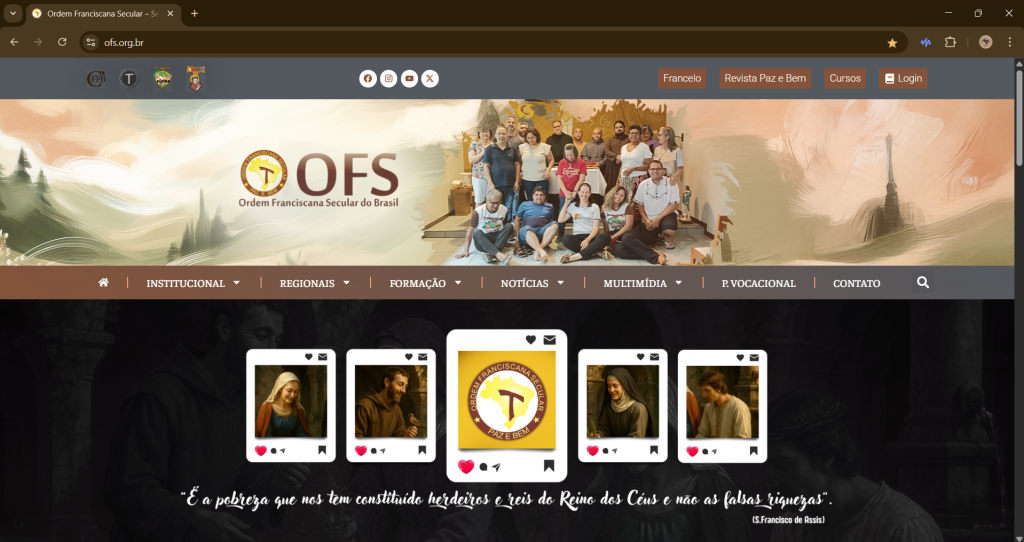 OFS DO BRASIL LANÇA NOVO PORTAL NO DIA DAS COMUNICAÇÕES SOCIAIS – Ordem ...